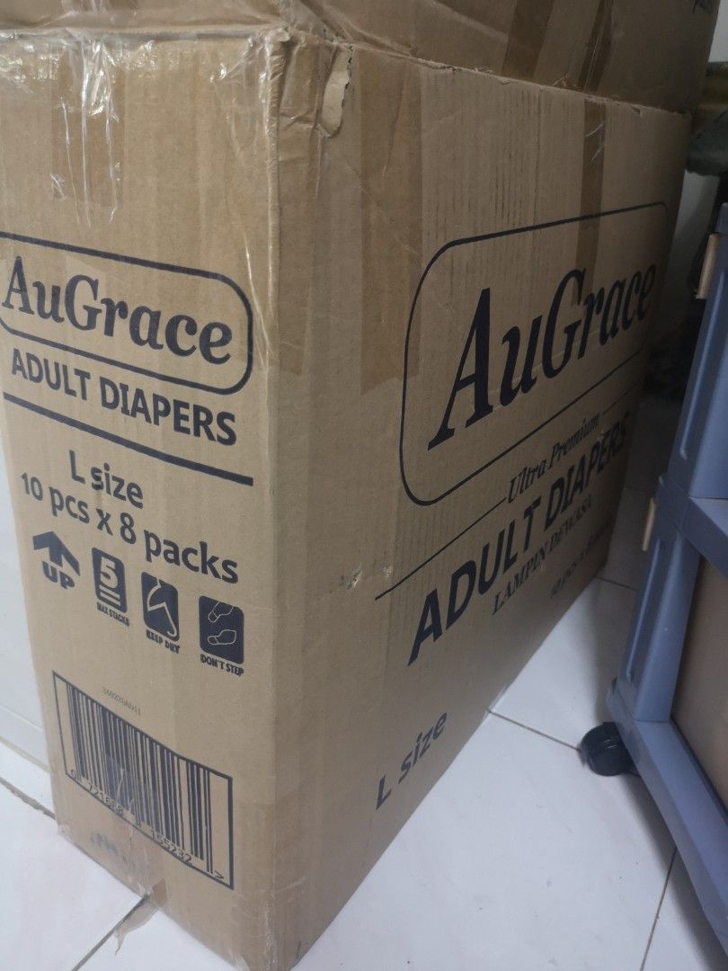 10 packs for RM100 only. AuGrace Ultra Premium Adult Diapers L Size ...