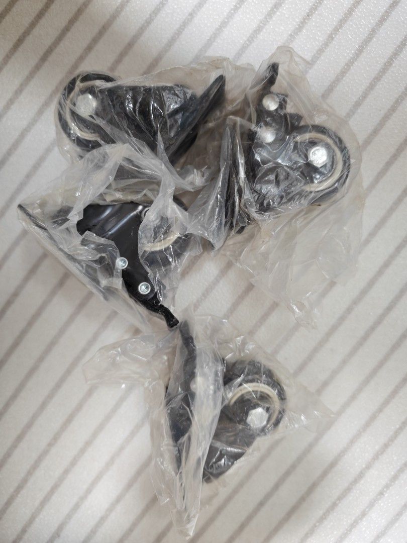 1.5-inch Heavy Duty Caster Wheels (Set of 4), Furniture & Home Living ...