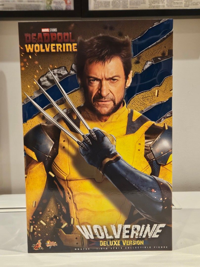 1/6 Hot Toys Deadpool Wolverine Deluxe Version MMS 754, Hobbies & Toys ...