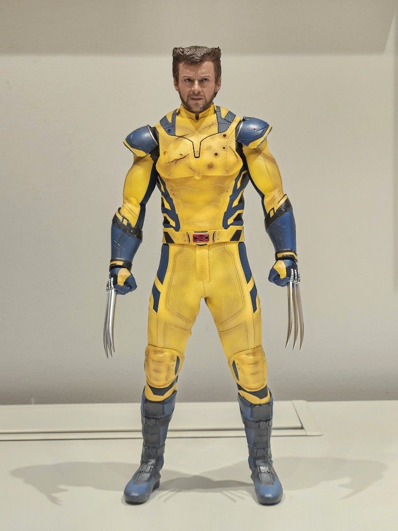 1/6 Hot Toys Deadpool Wolverine Deluxe Version MMS 754, Hobbies & Toys ...