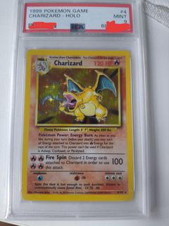 2004 Pokemon EX Charizard EX Holo PSA 5, Hobbies & Toys, Toys & Games ...