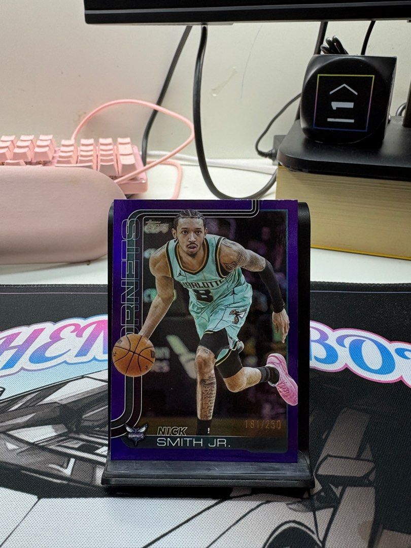 2025-26 Topps NBA Flagship Nick Smith Jr 181/250, Hobbies & Toys, Toys ...