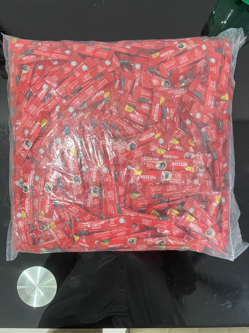 480's Nescafe Classic coffee Stick pack/stickpack/sachet 480 x 2g, Food ...