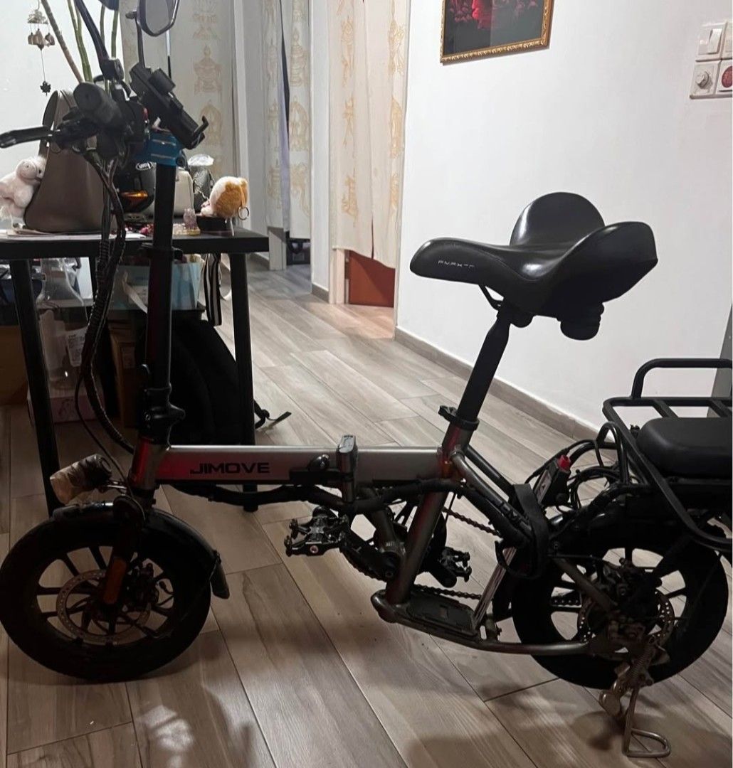 48V JIMOVE MC ELECTRIC BIKE, Sports Equipment, PMDs, E-Scooters & E-Bikes, E-Scooters & E-Bikes ...