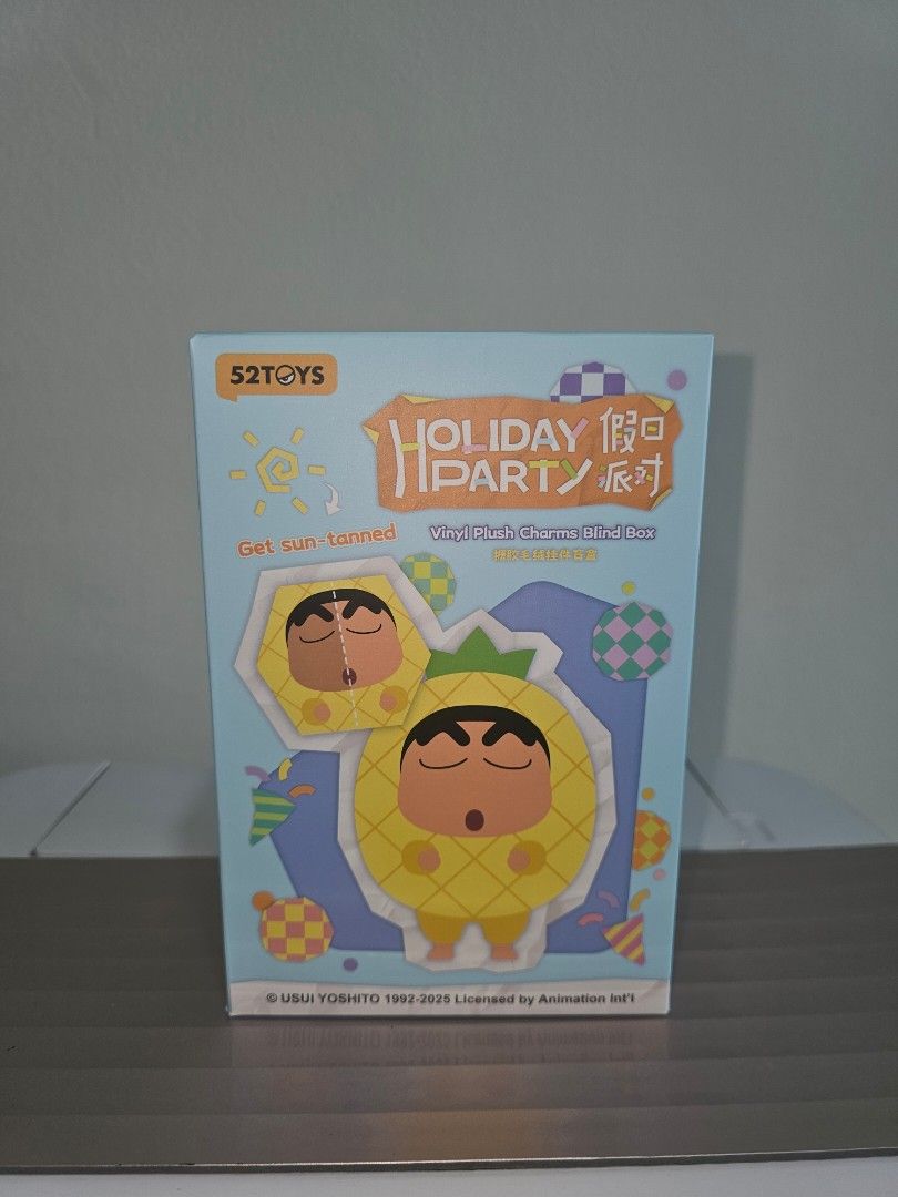 52TOYS Crayon Shinchan Holiday Party Keychain - Glam Squad, Hobbies ...