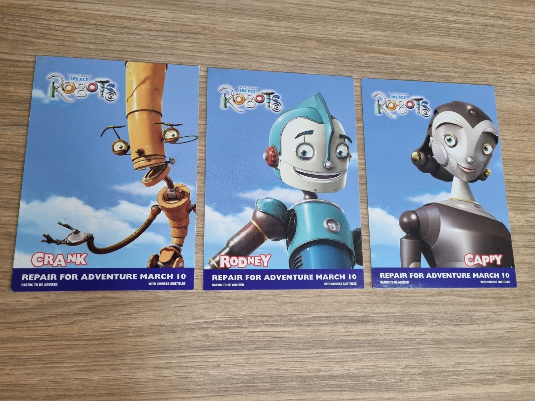 💥 1 Set of 3 pcs. Vintage Promotional Advertisement Postcards -2005 ...