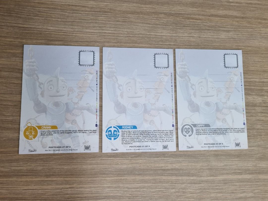 💥 1 Set of 3 pcs. Vintage Promotional Advertisement Postcards -2005 ...