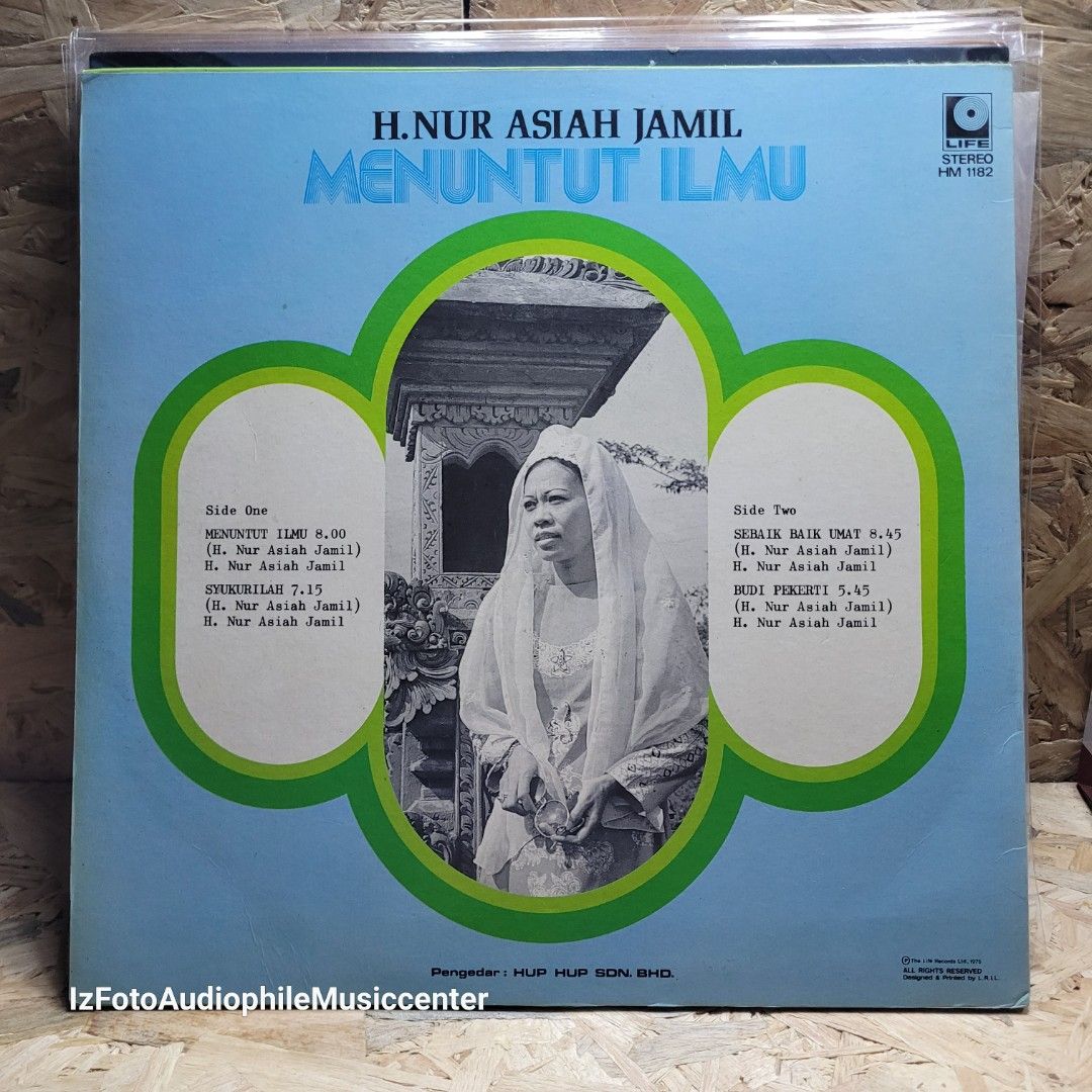 ( M 33 to M 37 )RARE VINTAGE 5 LP 70s Malaysia FOR RM300.00 - H. Nur ...