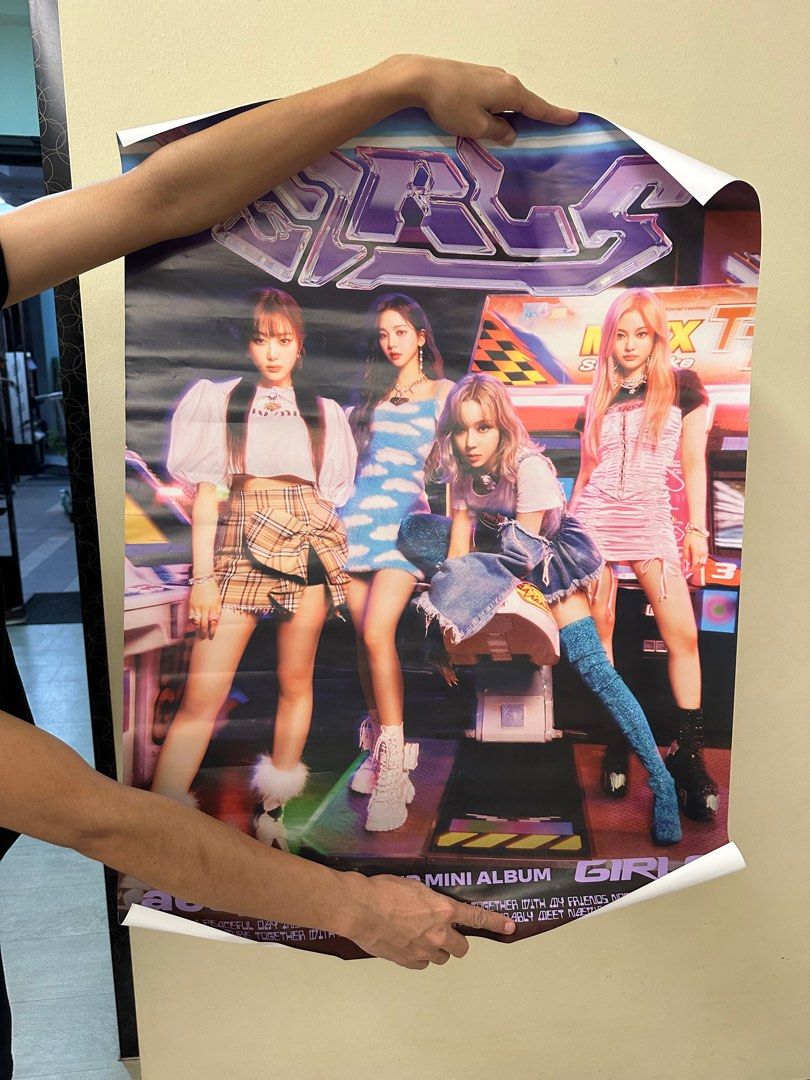 Aespa - Girls 2nd Mini Album Poster, Hobbies & Toys, Memorabilia ...