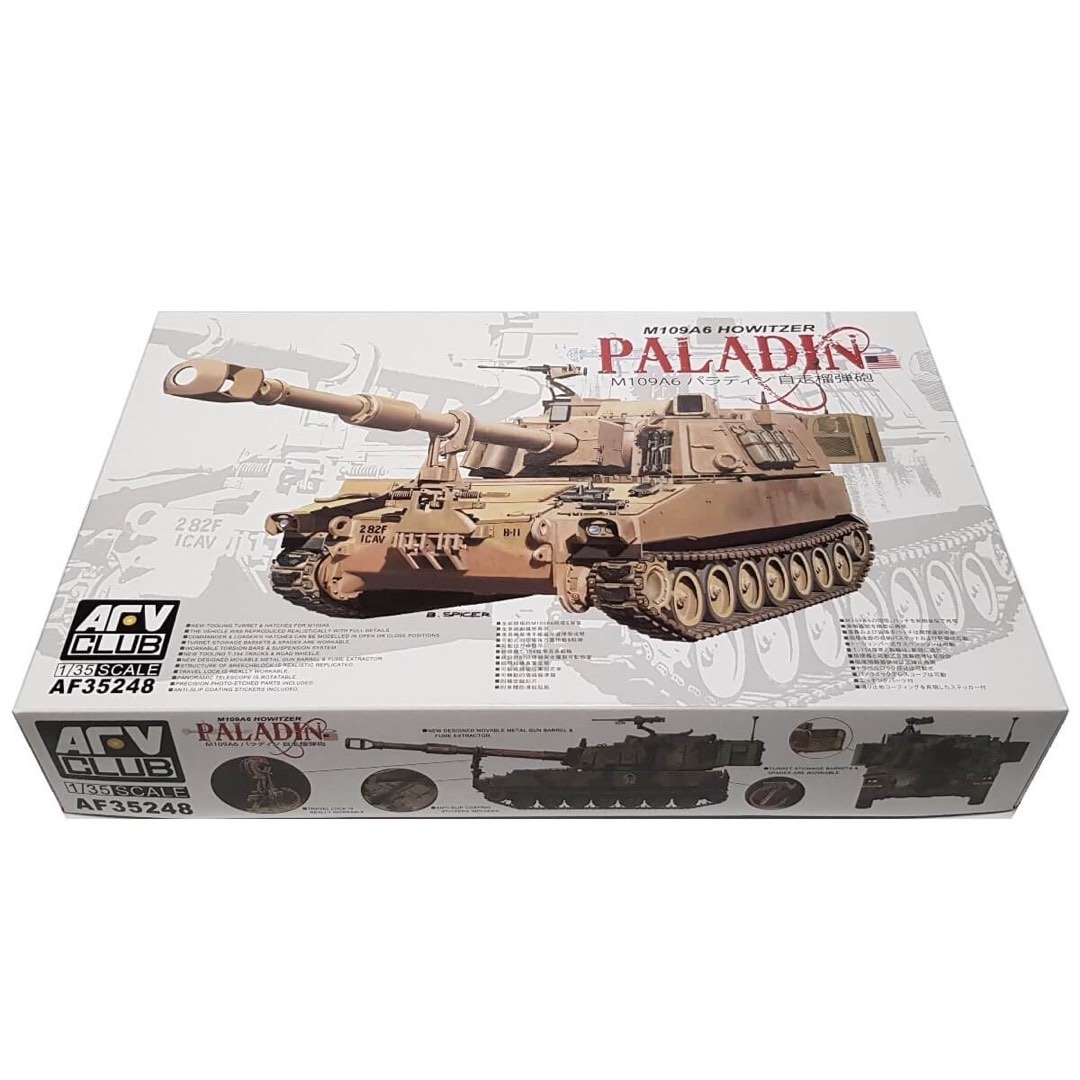 AFV Club 1/35 M109A6 Paladin Howitzer Model Kit, Hobbies & Toys, Toys ...