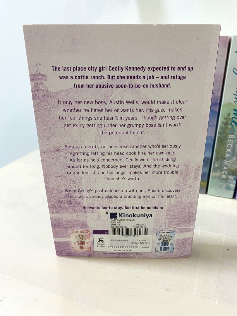 Alive and Wells by Bailey Hannah | Booktok | English Novel | Romance ...