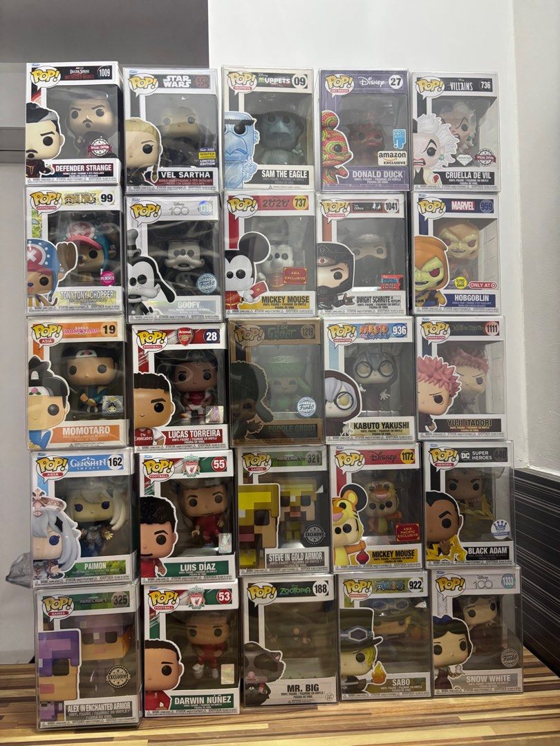 [ALL FOR $200] assorted Funko Pop quitting sales clearance - Liverpool ...