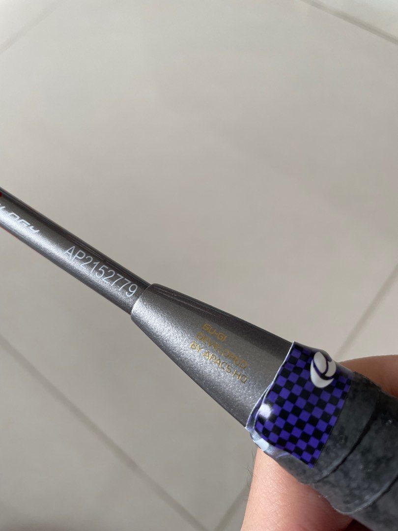 Apacs Nano Fusion Speed 722 Badminton Racquet, Sports Equipment, Sports ...