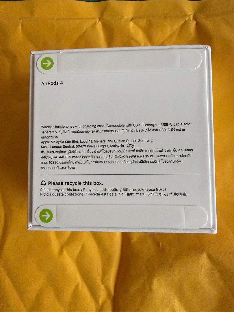 Apple AirPods 4 - Brand New, Audio, Earphones on Carousell