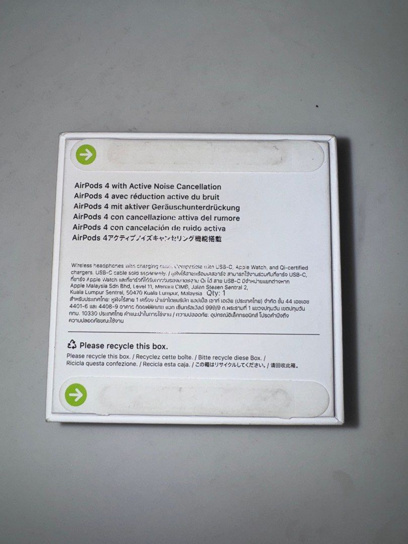 Apple Airpods 4 (Active Noise Cancellation), Audio, Earphones on Carousell