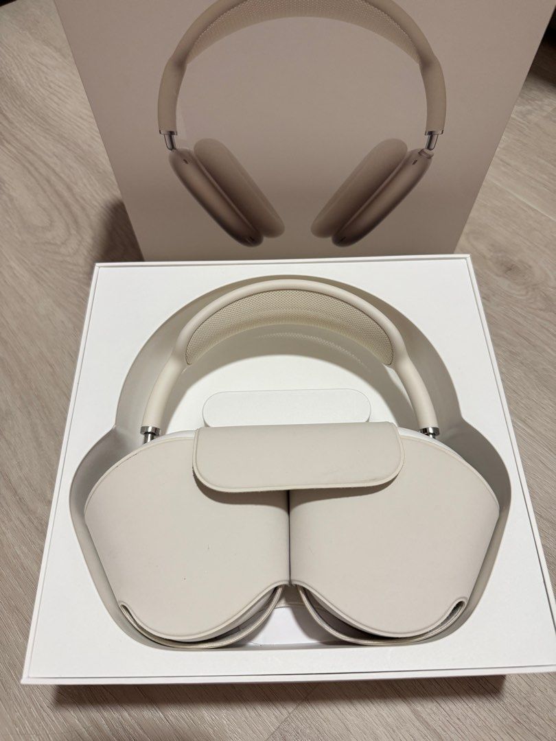 Apple AirPods Max - Starlight, Audio, Headphones & Headsets on Carousell