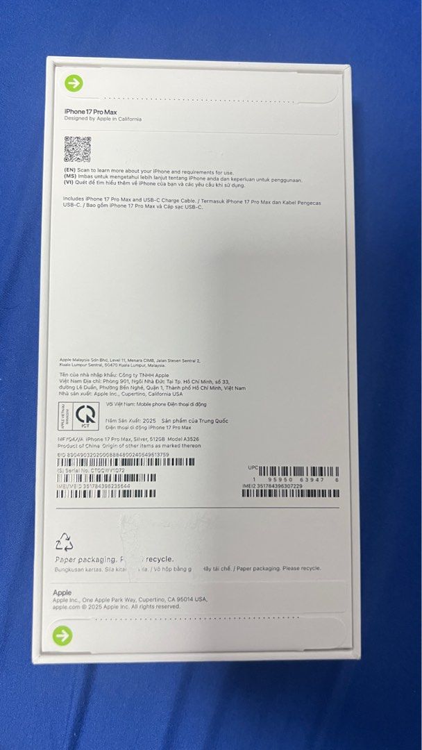 Apple iPhone 17 Pro Max - Brand New, Mobile Phones & Gadgets, Mobile ...