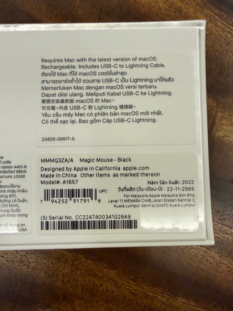 Apple Magic Mouse - Black, Computers & Tech, Parts & Accessories, Mouse ...