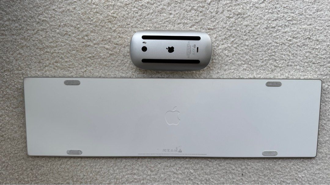 Apple Magic Wireless Keyboard and Mouse - Silver, Computers & Tech ...