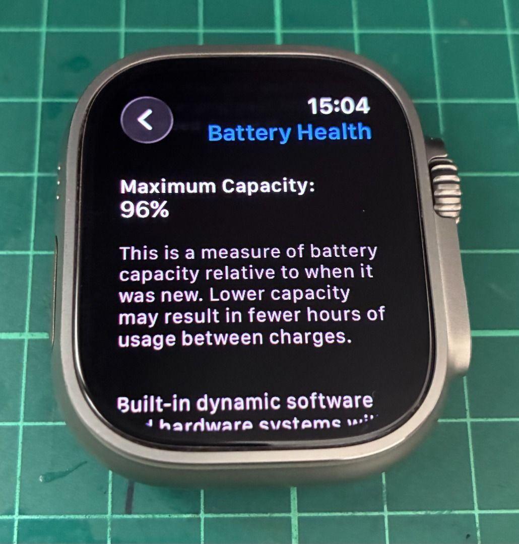 Apple Watch Ultra 2 - 49mm Titanium Blue Ocean Band (A2986) (MREG3ZP/A ...