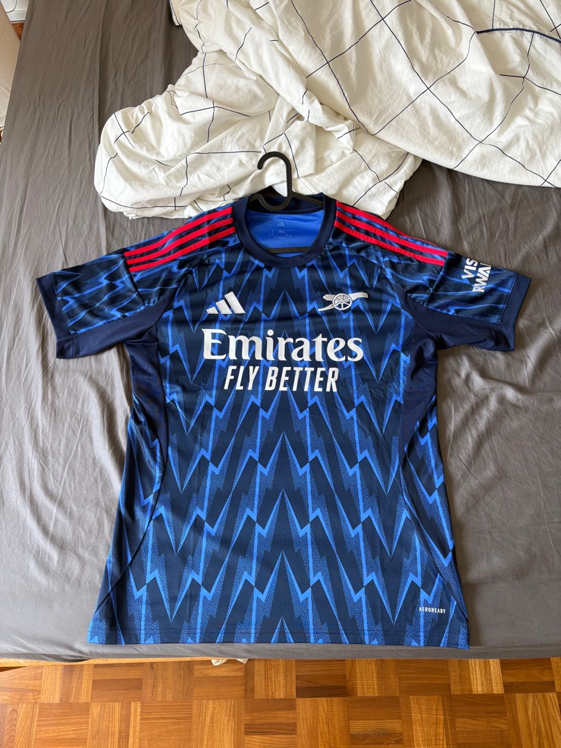 Arsenal Adidas 25/26 Away Kit, Men's Fashion, Tops & Sets, Tshirts ...