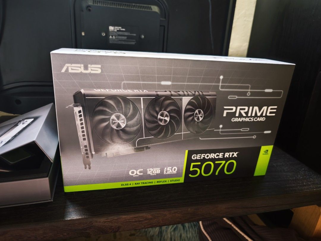 ASUS Prime GeForce RTX 5070 OC 12GB Graphics Card, Computers & Tech ...