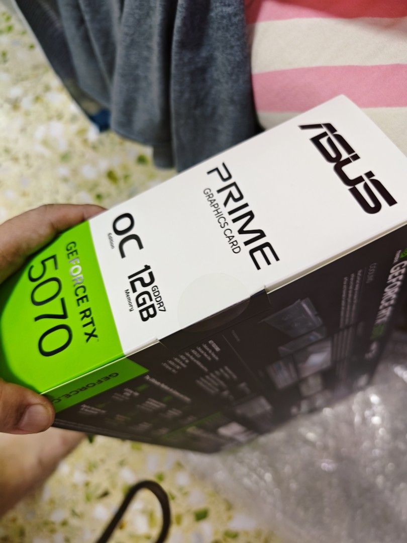 ASUS Prime GeForce RTX 5070 OC 12GB Graphics Card, Computers & Tech ...