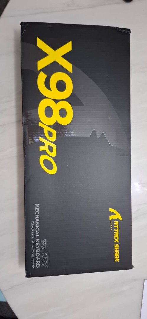 Attack Shark X98 Pro Mechanical Gaming Keyboard, Computers & Tech ...