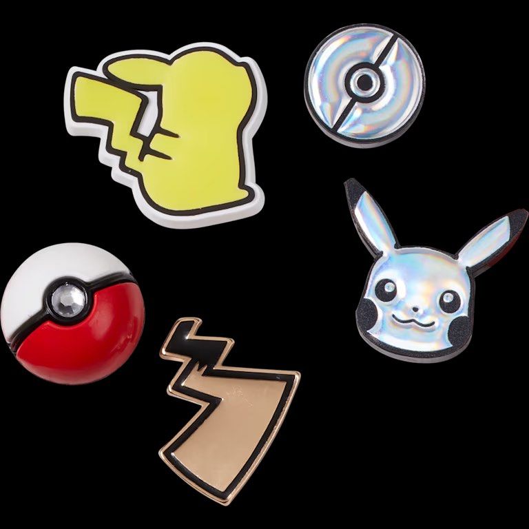 Authentic Pokemon Pokeball silver rose gold ROSEGOLD PIKACHU TAIL FACE ...