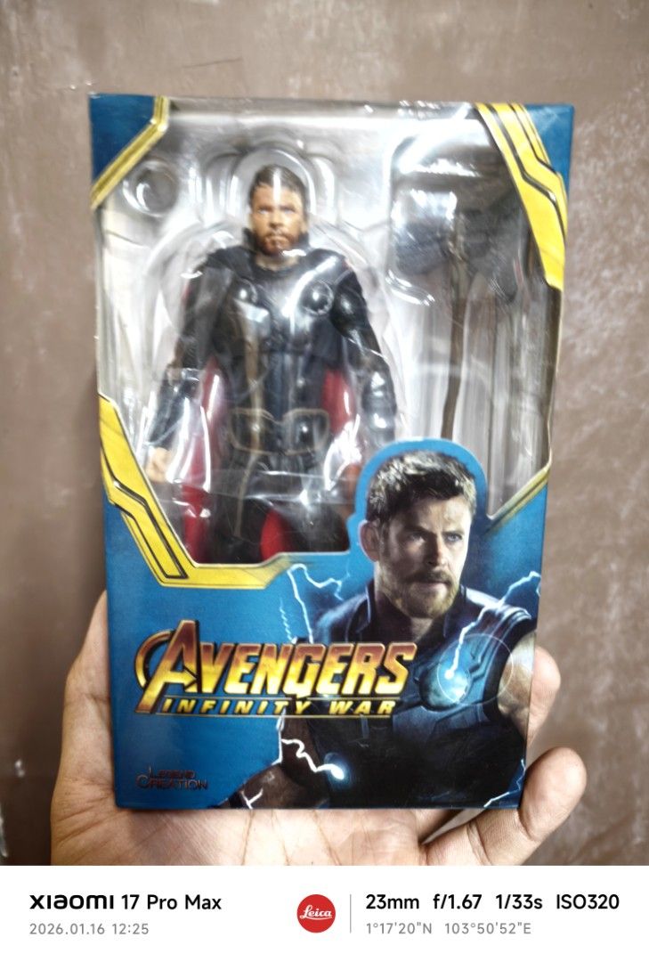 Avengers Infinity War Thor Action Figure, Hobbies & Toys, Toys & Games ...