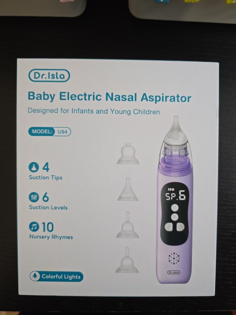 Baby Electric Nasal Aspirator (Brand New), Babies & Kids, Bathing ...