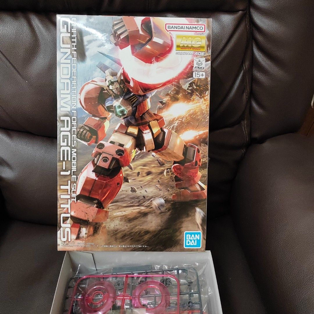 Bandai Gundam AGE-1 Titus Model Kit, Hobbies & Toys, Toys & Games on ...