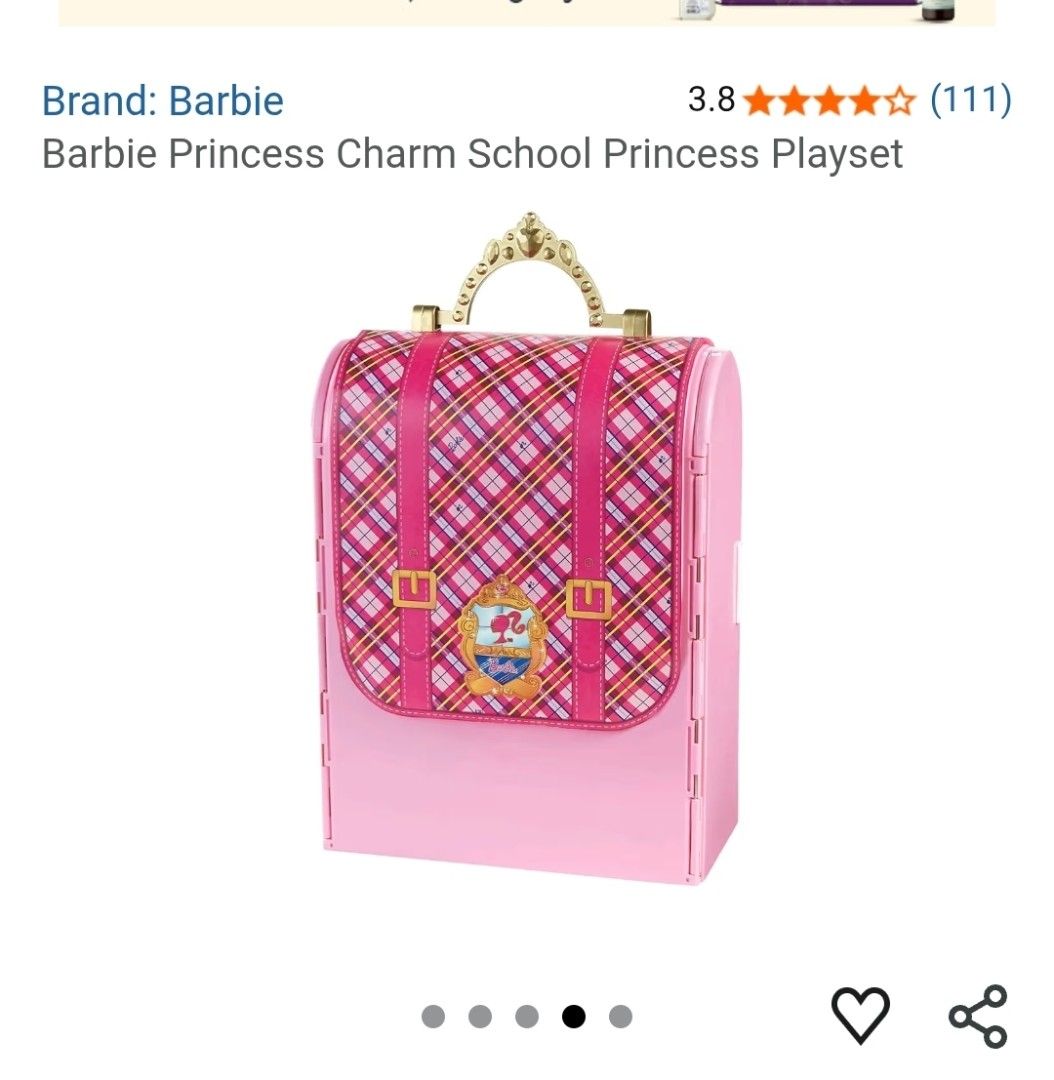 Barbie Princess Charm School Playset, Hobbies & Toys, Toys & Games on ...