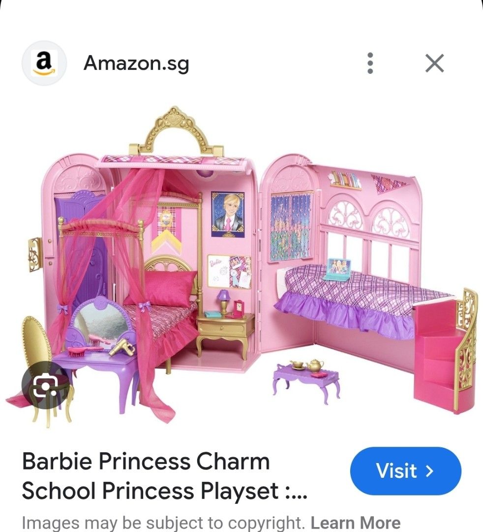 Barbie Princess Charm School Playset, Hobbies & Toys, Toys & Games on ...