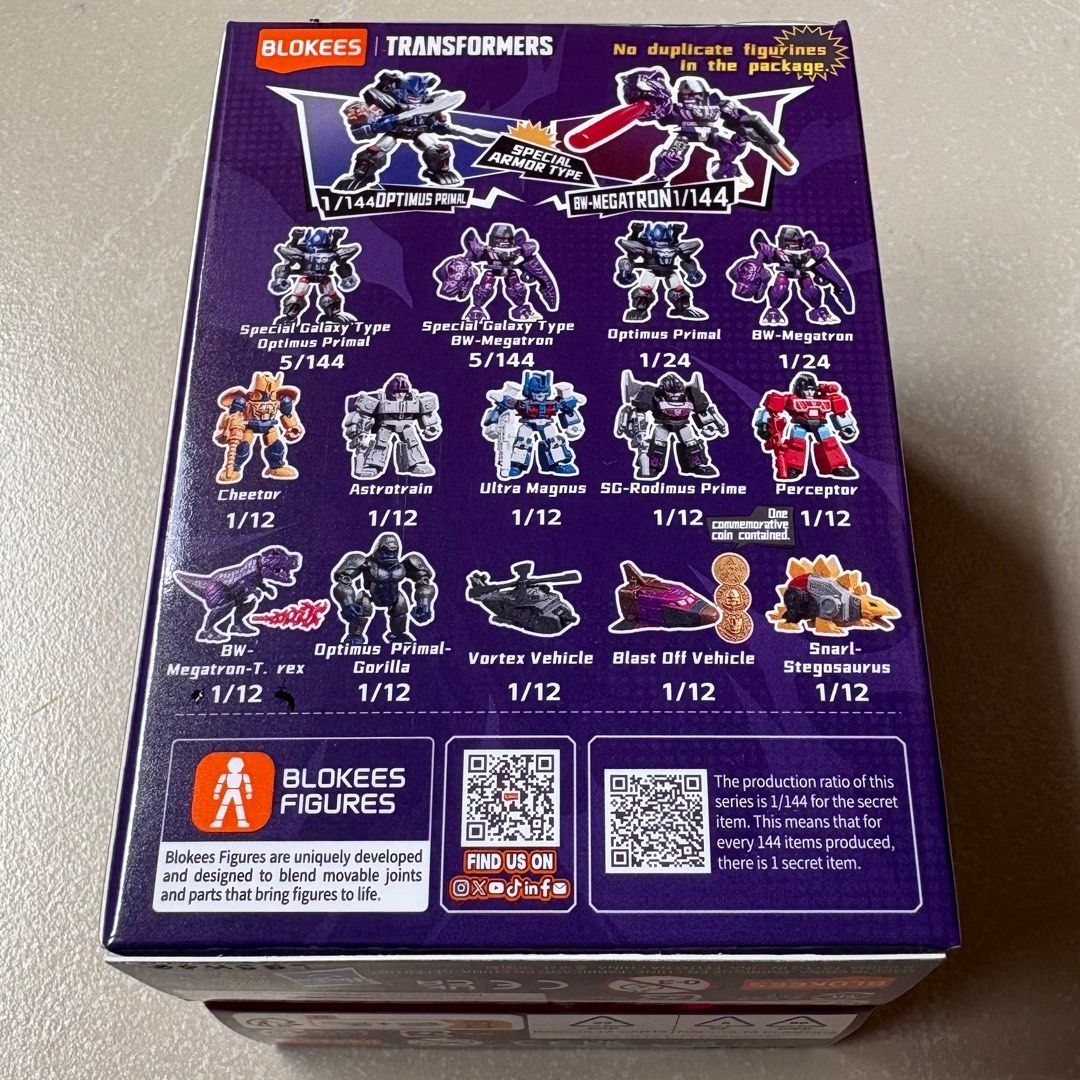 BLOKEES DEFENDER SERIES 6 SPECIAL GALAXY MEGATRON (ROBOT & T-REX ...