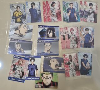 Blue lock cards set, Hobbies & Toys, Memorabilia & Collectibles, J-pop ...