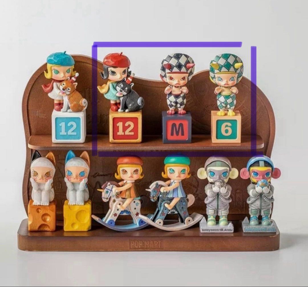 (BNIB) Pop Mart Molly Anniversary Figures (x3), Hobbies & Toys, Toys ...