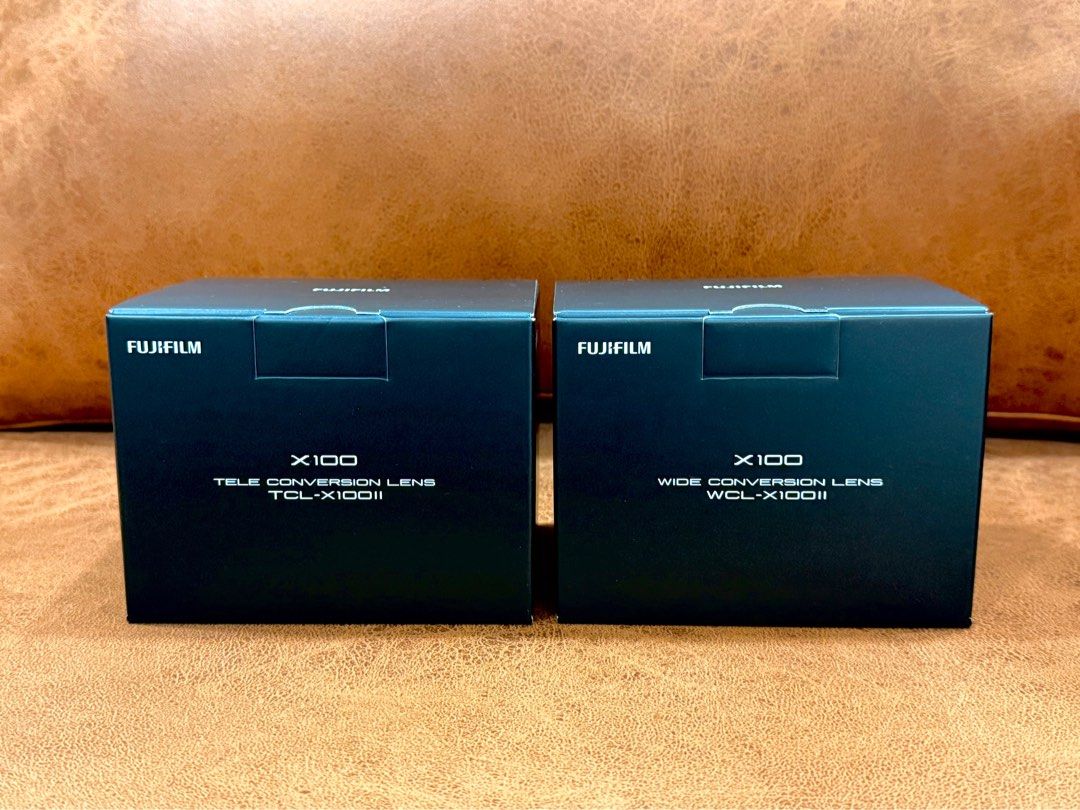 Brand New Silver Fujifilm TCL-X100 II Tele-converter / Fuji WCL-X100 II ...