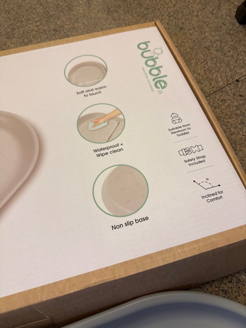 Bubble Baby Changing Mat, Babies & Kids, Bathing & Changing, Changing ...