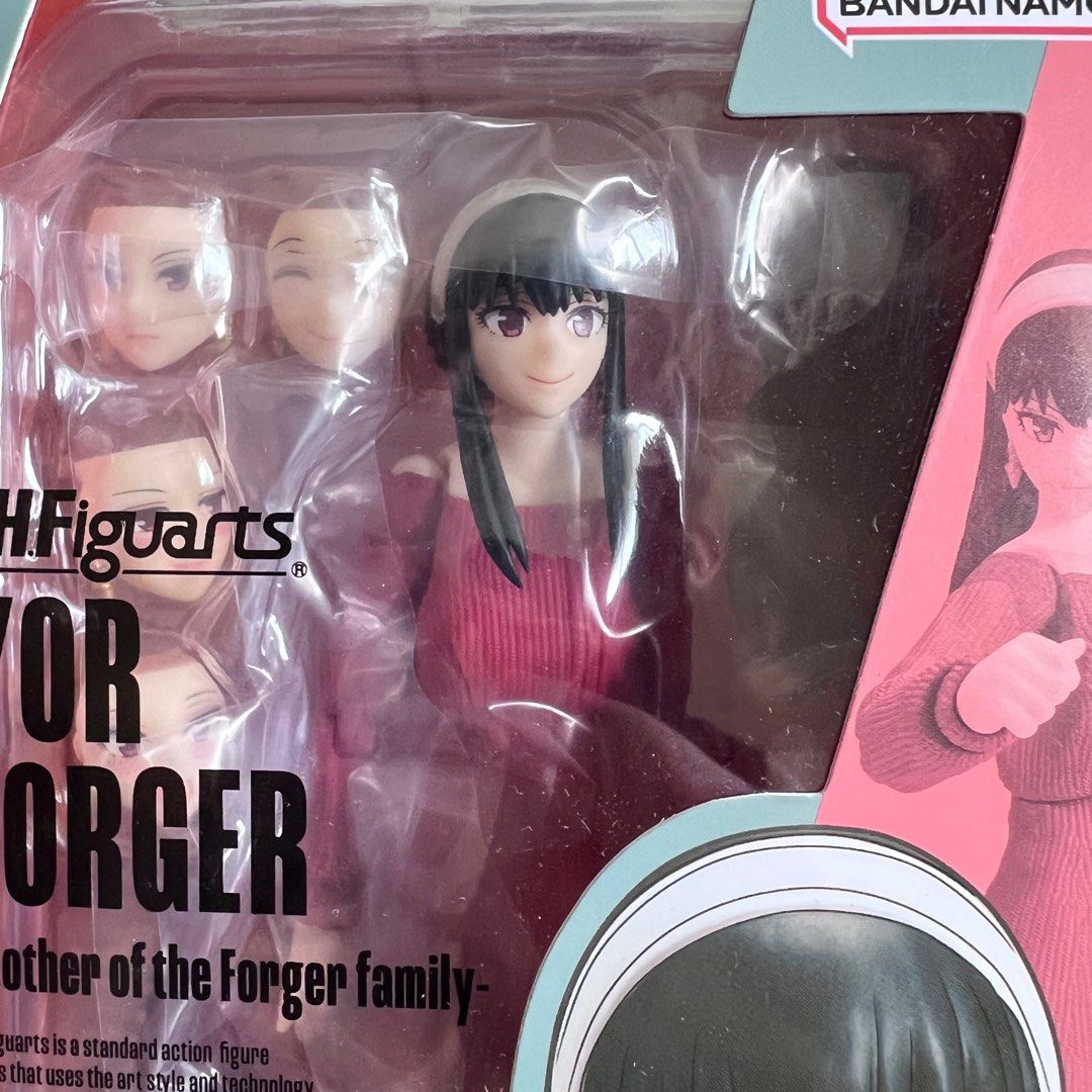 (Bundle) SH Figuarts Spy x Family - Lloyd, Yor, Anna & Bond Forger ...