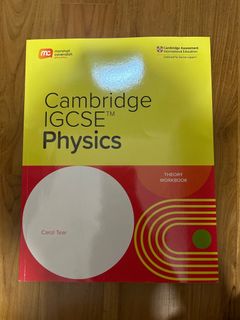Cambridge IGCSE Physics Workbook - Third Edition, Hobbies & Toys, Books & Magazines, Textbooks ...