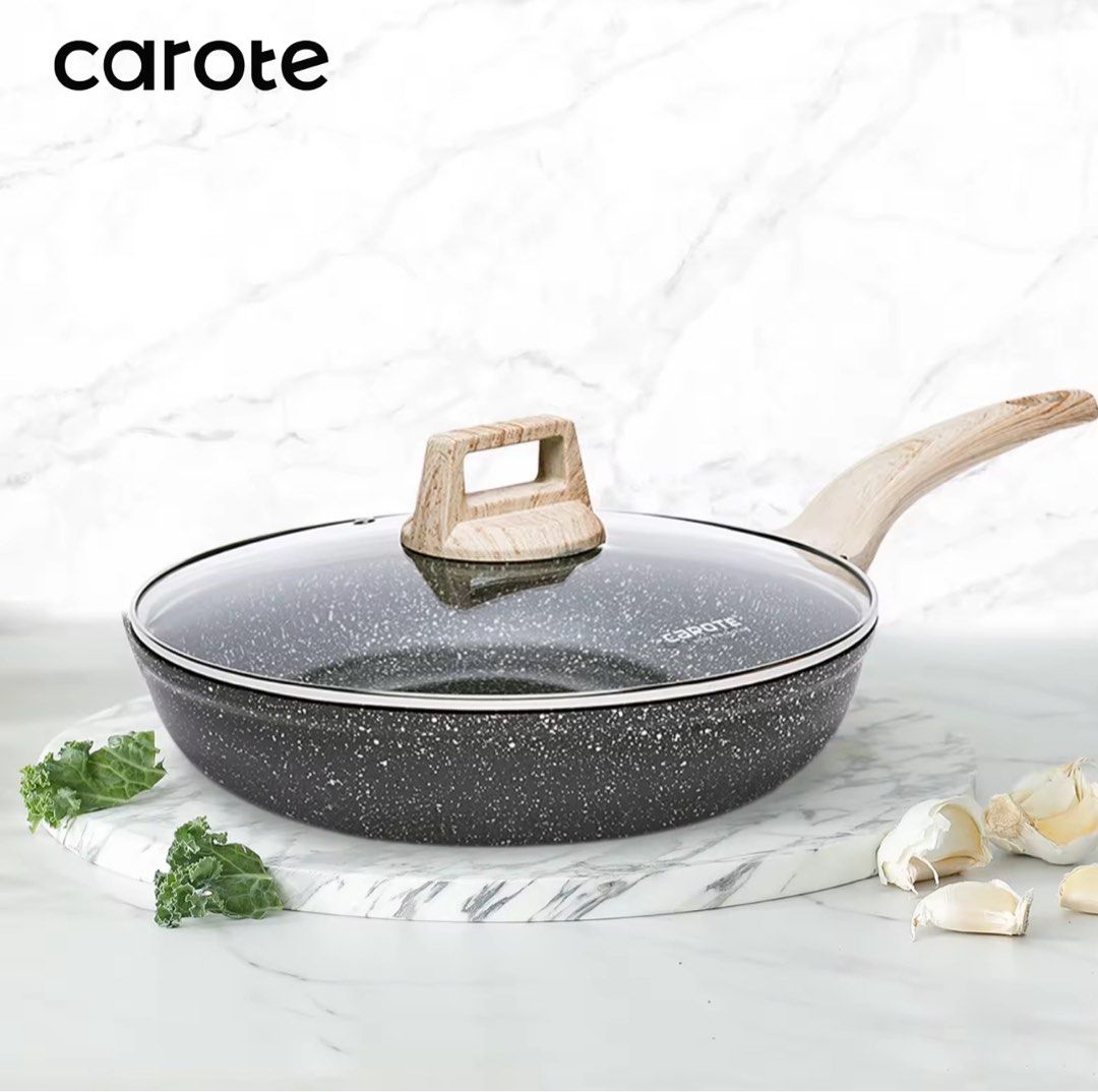 Carote Granite Non Stick Frying Pan Cookware 24cm Non-stick Fry Pan ...
