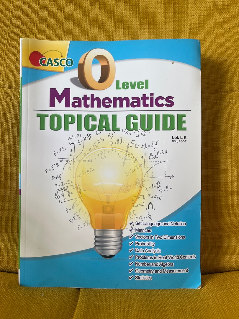 Casco O Level Mathematics Topical Guide, Hobbies & Toys, Books ...