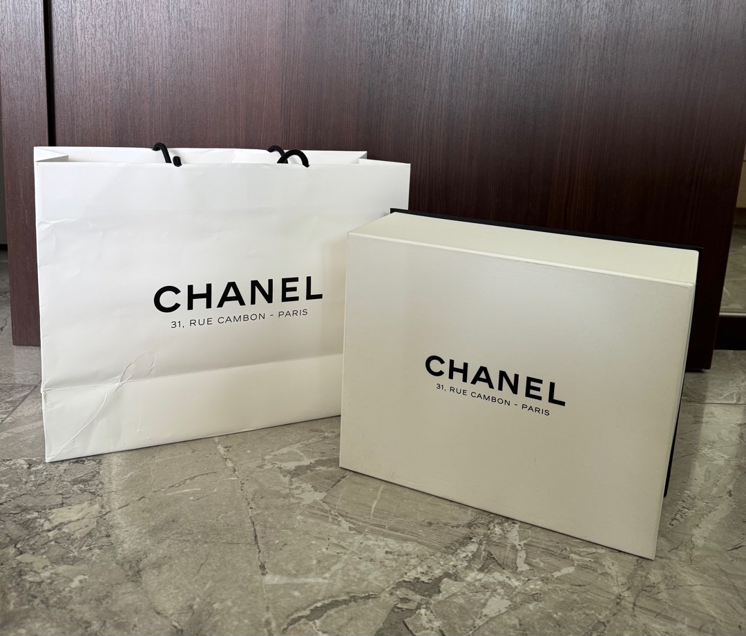 Chanel Box Large, Luxury, Bags & Wallets on Carousell