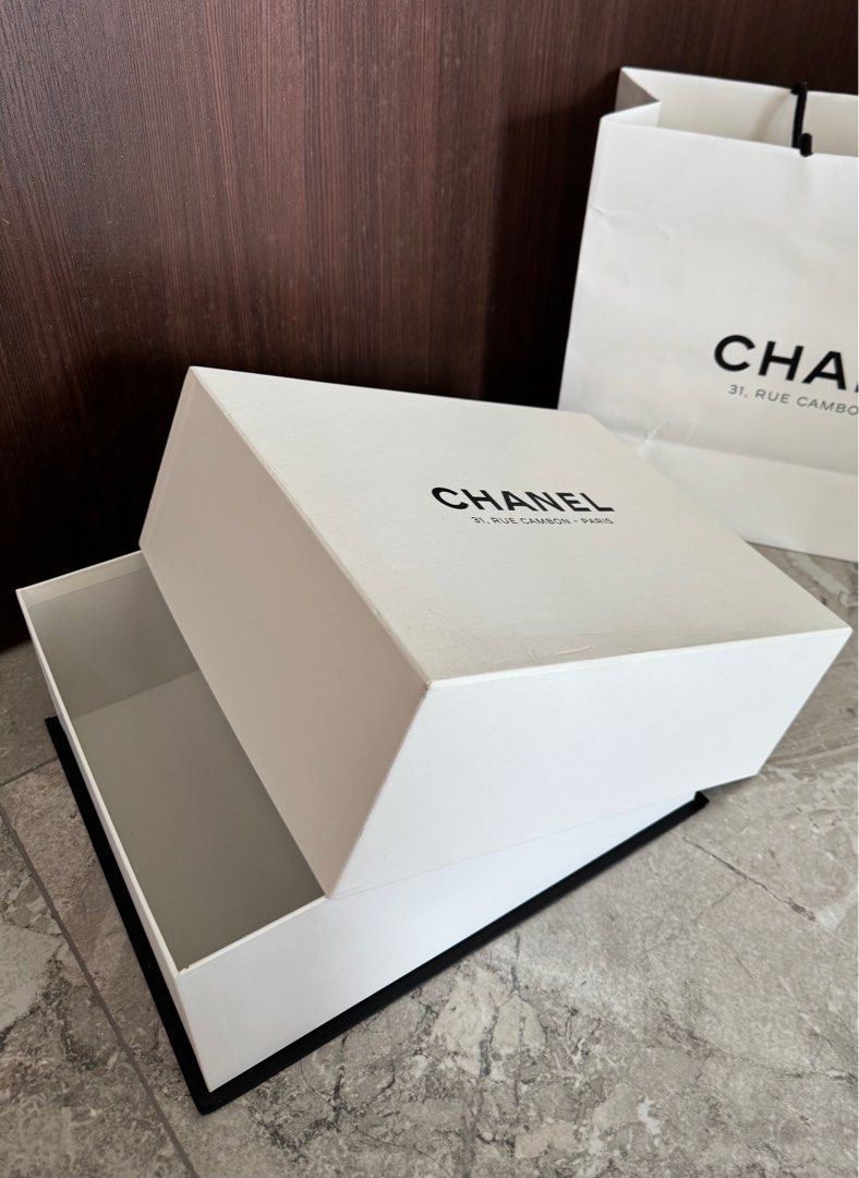 Chanel Box Large, Luxury, Bags & Wallets on Carousell