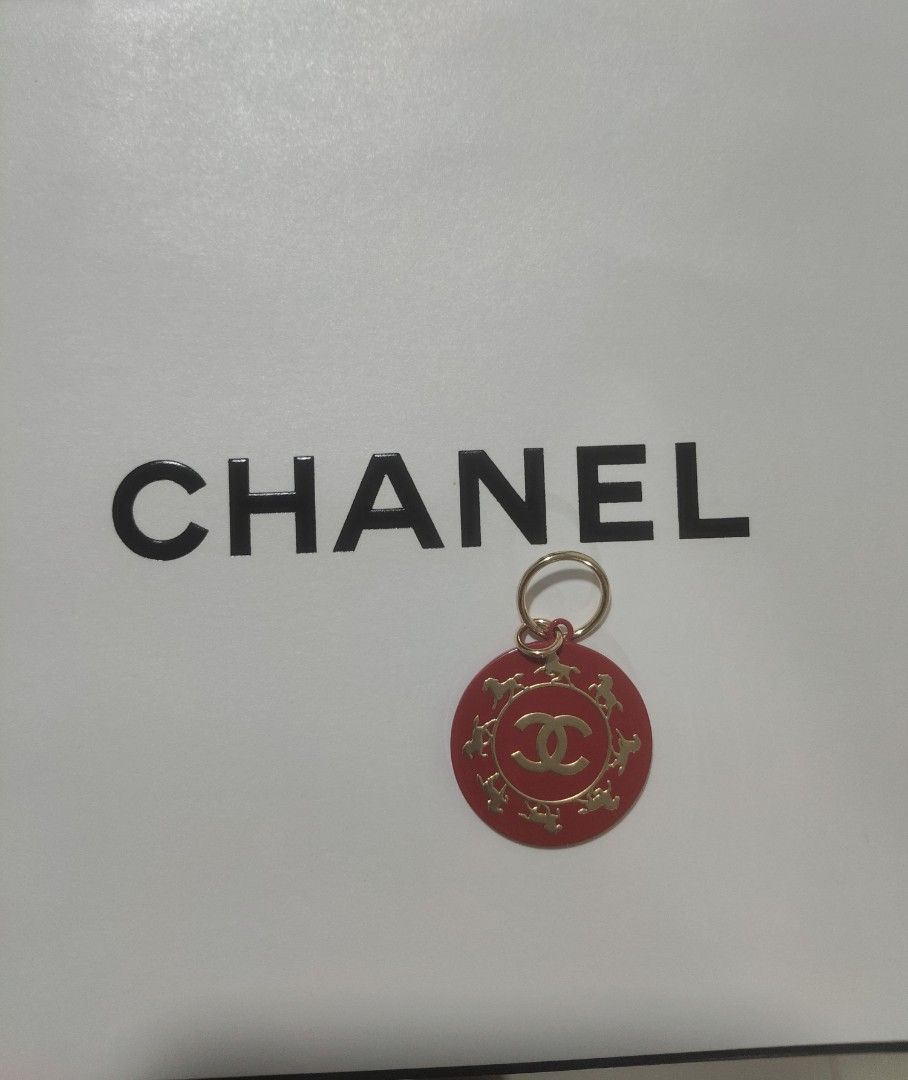 Chanel Red Horse Year Charm 2026, Luxury, Accessories on Carousell