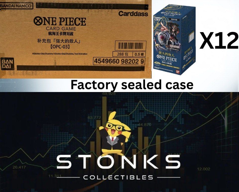 [CHINESE VERSION]One Piece card game Mighty Enemies booster box OP-03C ...