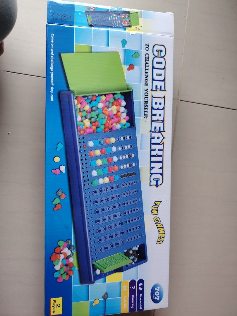 Code Breaking Fun Games Board Game, Hobbies & Toys, Toys & Games on ...