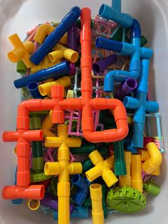 Mixed Building Blocks - Various Shapes & Colors, Hobbies & Toys, Toys ...
