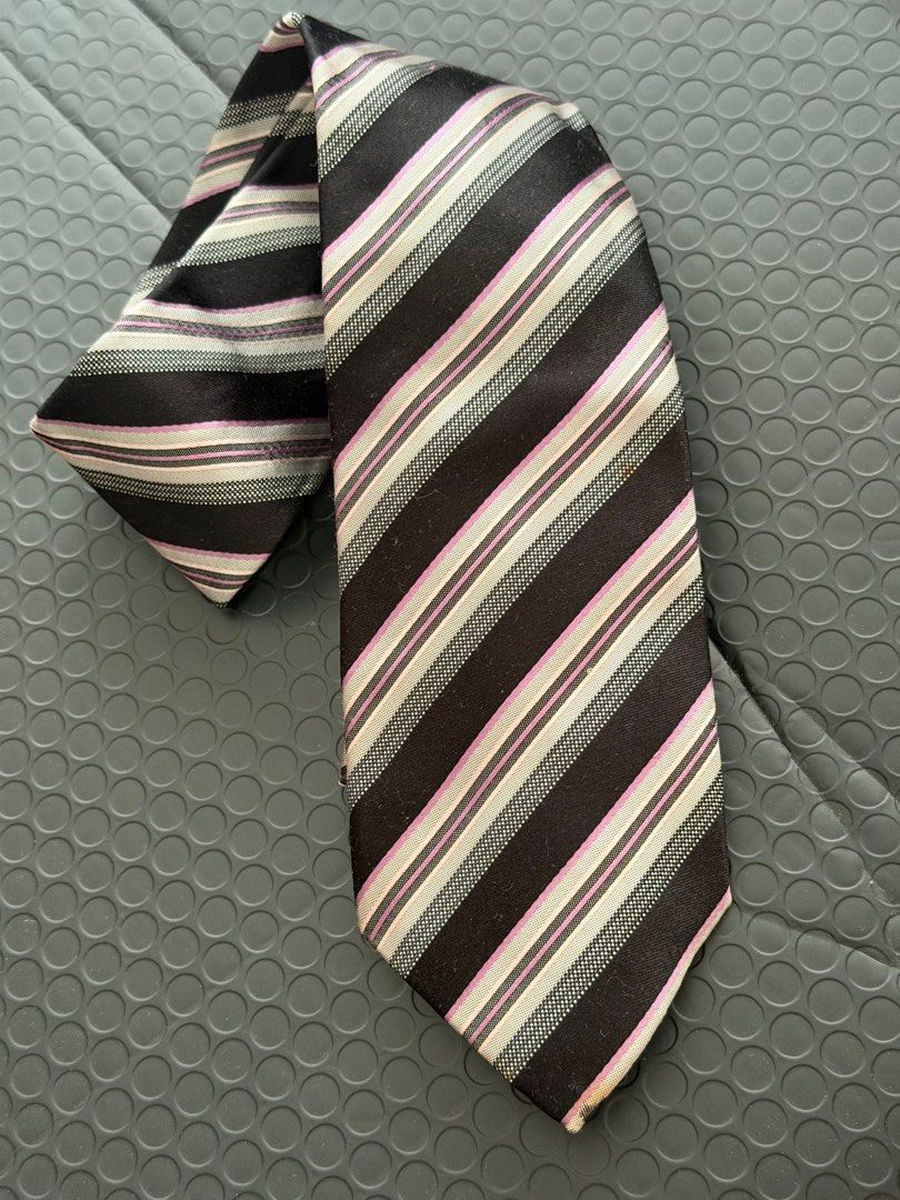 Comme Ca Du Mode Men's Striped Tie Made in Japan, Men's Fashion, Watches & Accessories, Ties on ...